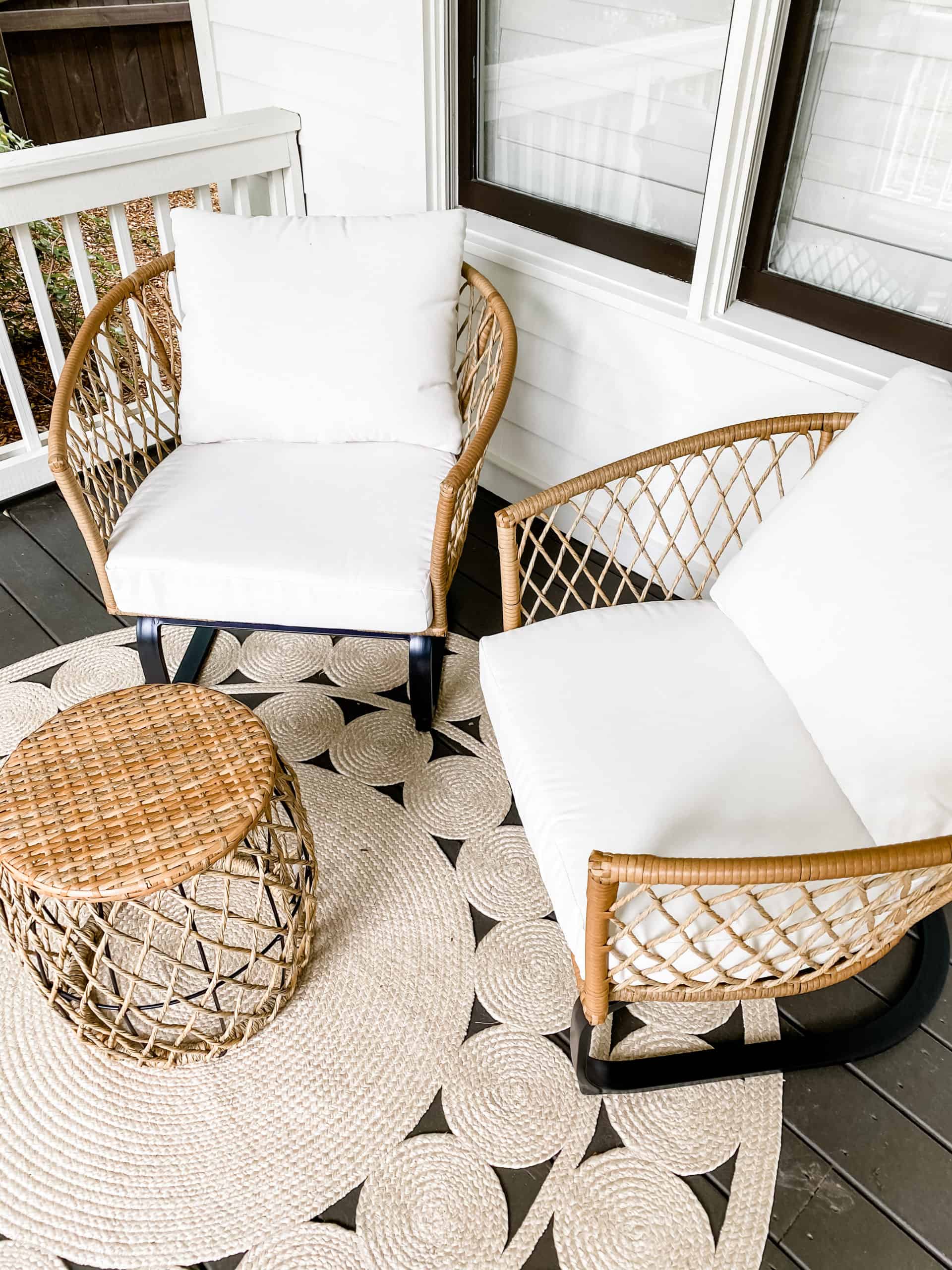 OUR FRONT PORCH SET UP - Loverly Grey