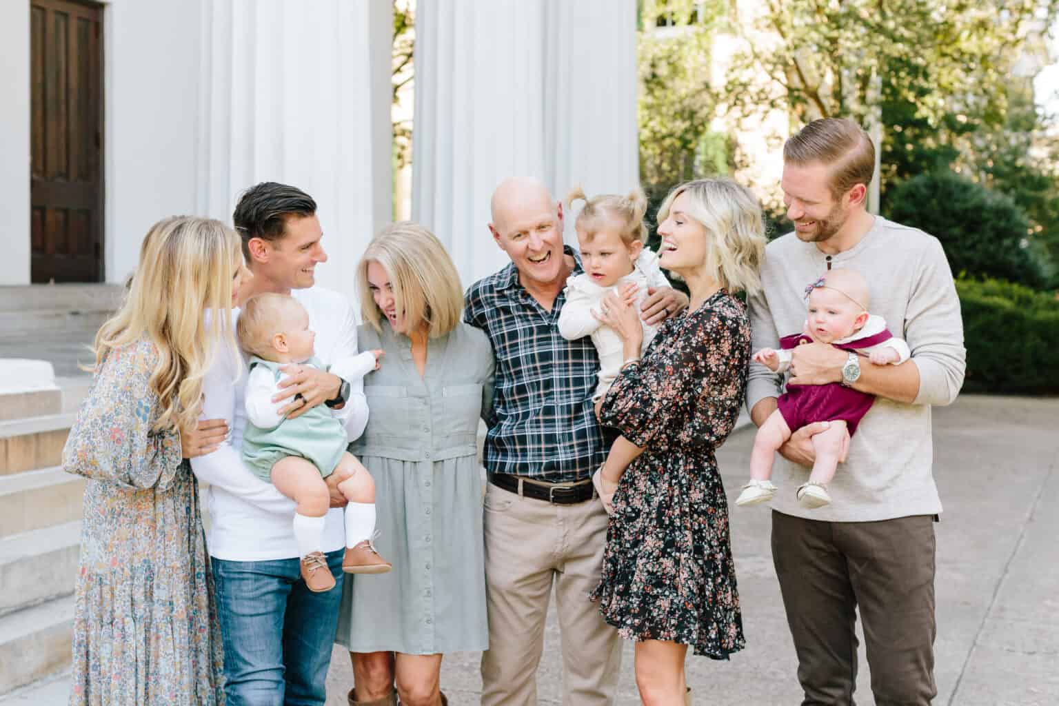 How to Style the WHOLE Family for Fall Photos - Loverly Grey