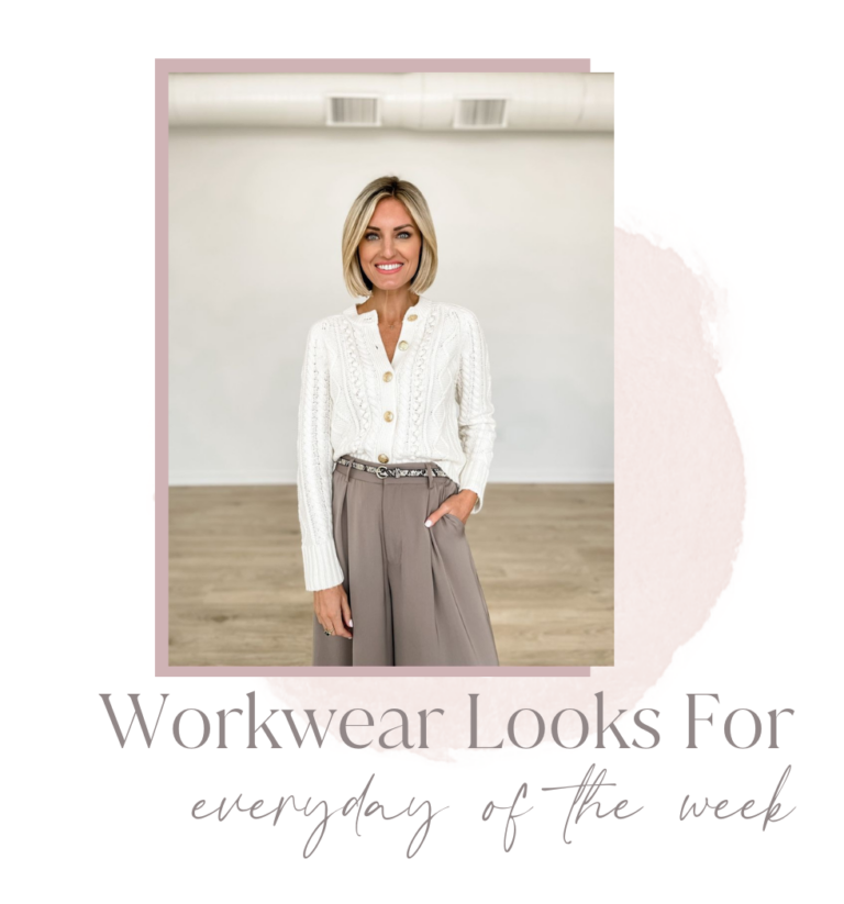 Workwear Looks for Everyday of the Week - Loverly Grey