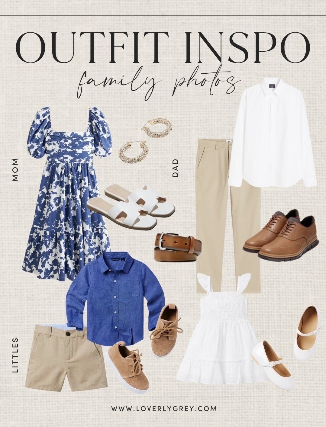 Spring Family Photos Outfit Ideas - Loverly Grey