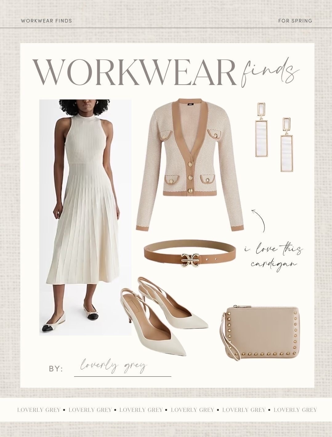 Spring Workwear Finds - Loverly Grey