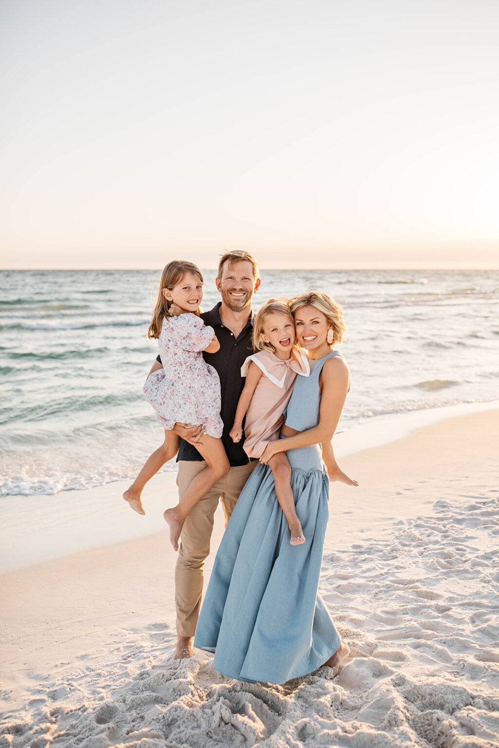 Spring Family Photo Outfits - Loverly Grey